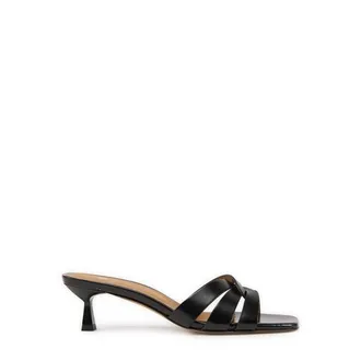 Bobbies Mules &agrave; talon Isalie en cuir