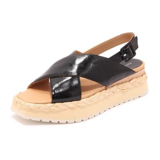 Paloma Barcel&oacute; Schwarze Anambei Lory Sandale - - Shoes - Damen - Schwarzk - 38 EU