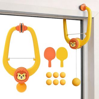 Generic Tischtennis | Einstellbare Er&ouml;ffnungstrainer | Tennis-Trainings-Set Mit Schl&auml;ger F&uuml;r Training,F&uuml;r Familie M&auml;dchen Kinder Spielzimmer Schlafzimmer Wohn