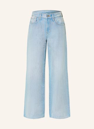Calvin Klein Jeans Wide Leg Jeans blau