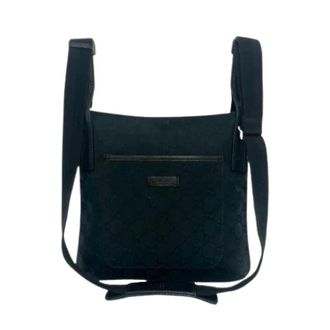 Gucci Sac bandouli&egrave;re vintage Pochette Pre-owned - Femme - Pre-owned - Noir - Taille: ONE Size