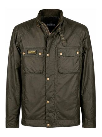 Barbour Knielanger Mantel - Gr&uuml;n