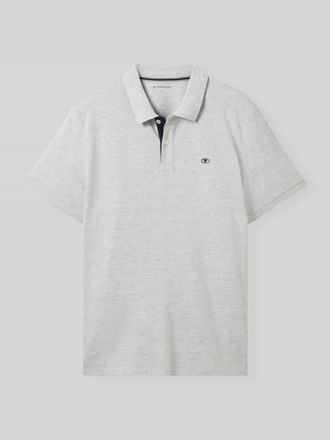 Tom Tailor Regular Fit Poloshirt aus Baumwoll-Viskose-Mix