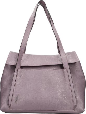 Rebelle Femme, Sacs, Violet, Taille: ONE Size Sac bandouli&egrave;re en cuir