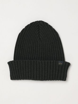 Paul & Shark Einfarbige Beanie-M&uuml;tze von aus reiner Wolle
