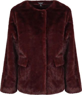 Lauren Ralph Lauren faux fur jacket - Rot