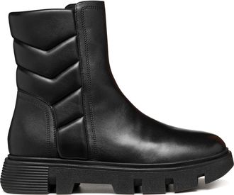 Geox Stiefeletten Geox D Vilde D46UAB 0TUBC C9999 Schwarz