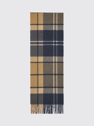 Barbour Tartan-Schal aus Kaschmirmischung mit Fransenr&auml;ndern