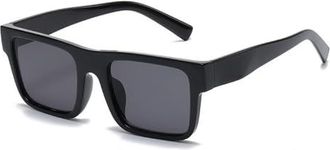 Generic Lunettes De Soleil Carr&eacute;es &Agrave; Grande Monture For Hommes Et Femmes, Id&eacute;ales For Les Activit&eacute;s De Plein Air, Les D&eacute;placements, Le Sport Et Les F&ecirc;tes.(Bla