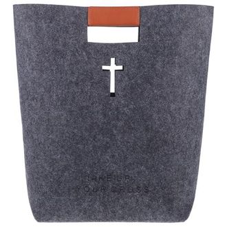 BESPORTBLE DIKACA Paquet &agrave; Main en Feutre pour Bible 35X24X9 CM Paquet Fourre-Tout L&eacute;ger et Polyvalent Mallette Rangement Bible pour Courses et Voyage Usage Quot