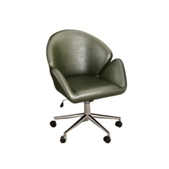 Generic B&uuml;rostuhl, Drehbarer Chefsessel for B&uuml;ro Und Homeoffice, H&ouml;henverstellbar, Belastbarkeit Bis 150 Kg(Green)