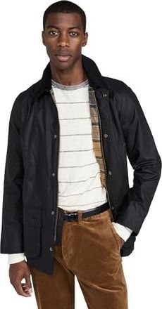 Barbour Veste classique Bedale Wax Jac pour homme, bleu marine, S
