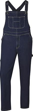 Jan Vanderstorm Homme Salopette Kearon Bleu, 5XL (XXXXXL) - 74