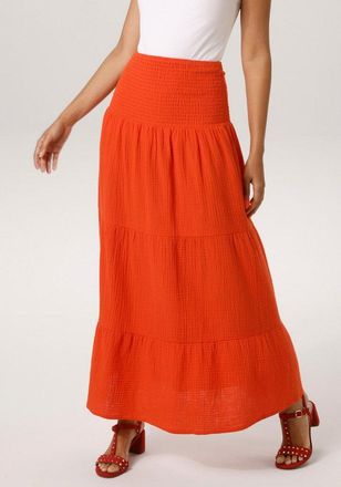Aniston Sommerkleid - auch als Maxirock tragbar