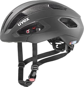 Uvex rise cc - sicherer Performance-Helm für Damen und Herren - individuelle Größenanpassung - optimierte Belüftung - all black matt - 52-56 cm