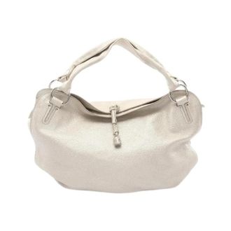 Celine Sac &agrave; main Pre-owned en cuir Bittersweet - Femme - Pre-owned - Blanc - Taille: ONE Size