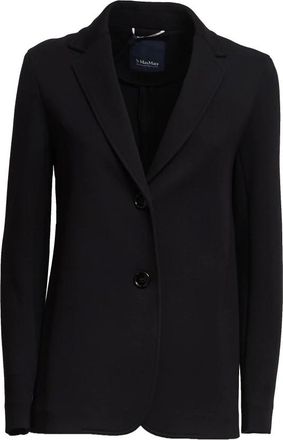 Max Mara Femme, Vestes, Noir, Taille: 44 FR Giacca in jersey scuba