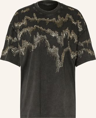 AllSaints Allsaints T-Shirt Maia Etta Mit Schmucksteinen schwarz