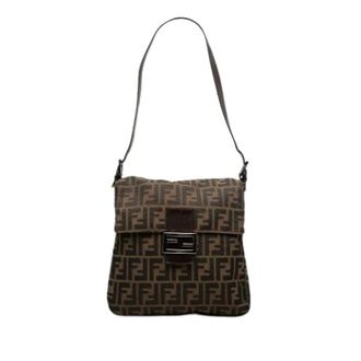Fendi Pre-owned Canvas Shoulder Bag - - Pre-owned - Damen - Braun - ONE SIZE