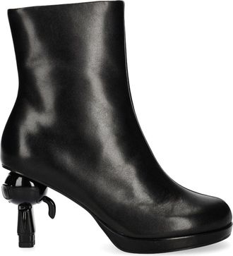 Karl Lagerfeld Stiefel mit Design-Absatz - Schwarz