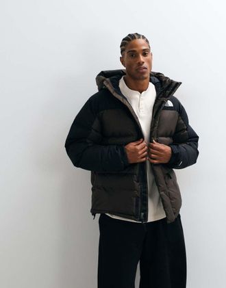 The North Face doudoune Himilayan marron et noir