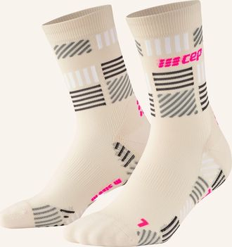 CEP Cep Laufsocken Mid Cut The Run Limited 2024.2 Mit Kompression beige