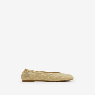 Burberry Ballerinas Sadler aus Leder, Size: 35.5