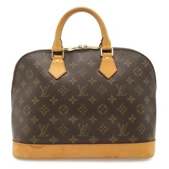 Louis Vuitton Sac &agrave; main Alma Monogram Pre-owned - Femme - Pre-owned - Brun - Taille: ONE Size