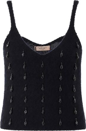 Twinset Top - Schwarz