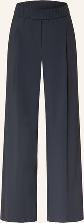 Marc Cain Marlenehose Mit Galonstreifen blau