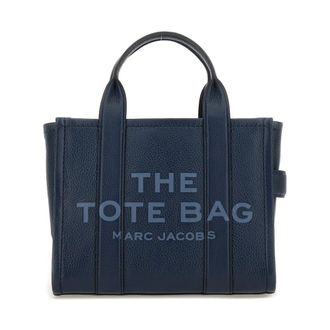 Marc Jacobs Femme, Sacs, Bleu, Taille: ONE Size Leather Small Tote Bag