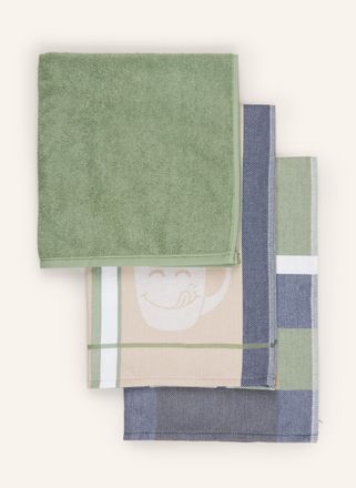 ROSS 3er-Set Geschirrt&uuml;cher blau