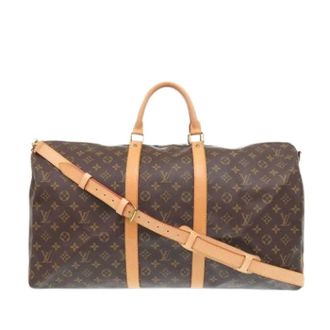 Louis Vuitton unisex, Pre-owned, Brun, Taille: ONE Size Pre-owned Keepall Bandouliere 55