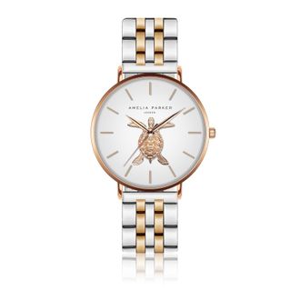 Amelia Parker Uhren in Ros&eacute;gold und Silber