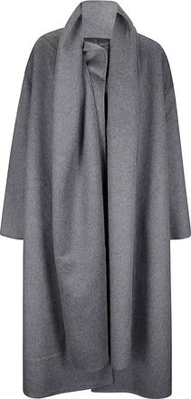 Calvin Klein Manteau Au Genou - Noir