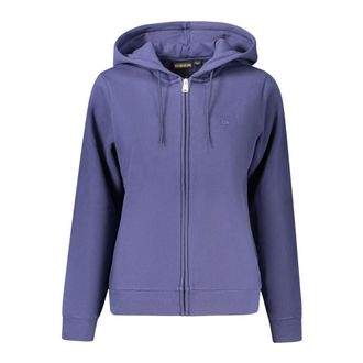 Napapijri Aurora Full-Zip Sweat &agrave; capuche - Femme - Sweatshirts et sweats &agrave; capuche - Bleu - Taille: 40 FR
