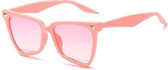 Generic Lunettes de soleil tendance de rue 2025, vacances en plein air, décoration de plage pour hommes et femmes (couleur : D, taille : moyenne), F, Taille u