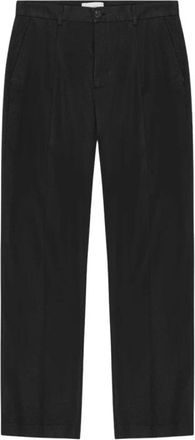 Les Deux Homme, Pantalons, Noir, Taille: W36 L32 Reece Pleated Twill Suit Pants
