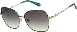 Superdry Stylische Butterfly-Sonnenbrille mit hexagonalem Drahtrahmen - - Accessories - unisex - Gelb - ONE SIZE