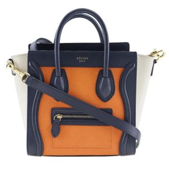 Celine Pre-owned Leder Handtaschen - - Pre-owned - Damen - Orange - ONE SIZE