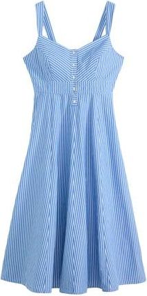 Levi's Trapèze gestreiftes Kleid - Blau