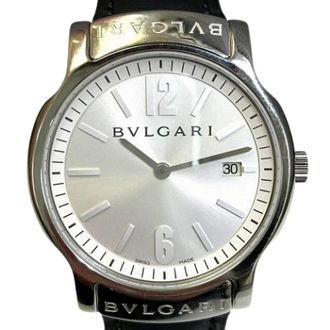 Bulgari Pre-owned St35S Montre-bracelet - Femme - Pre-owned - Gris - Taille: ONE Size