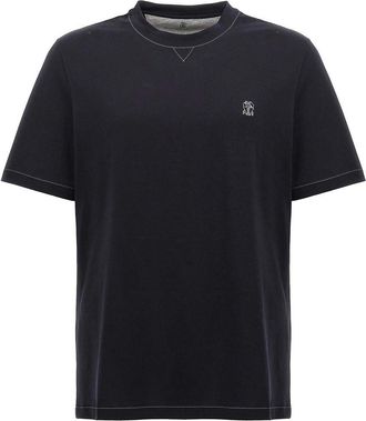 Brunello Cucinelli T-Shirt - Blau