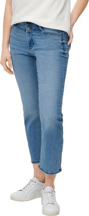 s.Oliver Crop Jeans Karolin/Regular Fit/Mid Rise/Straight Leg/Sattelbund