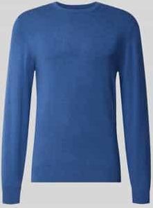 Mc Neal Strickpullover mit geripptem Rundhalsausschnitt
