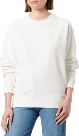 G-Star RAW Damen Raglan Relaxed Sweatshirt, Wei&szlig; (Milk D23333-D257-111), XS