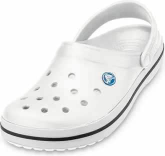 Crocs Unisex-Erwachsene Crocband U Clogs,Weiß White,42/43 EU