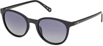 Guess Homme, Accessoires, Noir, Taille: 51 MM Round Lunettes de soleil