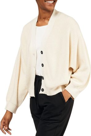 People Tree Damen Jasmine Cardigan Sweater, Cremefarben, 16