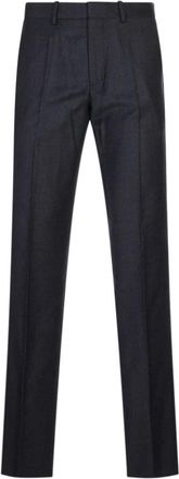 Agnona Homme, Pantalons, Bleu, Taille: XL Pantalone Flanelle L&eacute;g&egrave;re en Laine